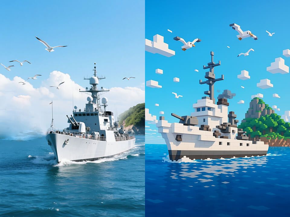 Collegamento Fisso Ai Modelli Di Pixel Art Di Minecraft