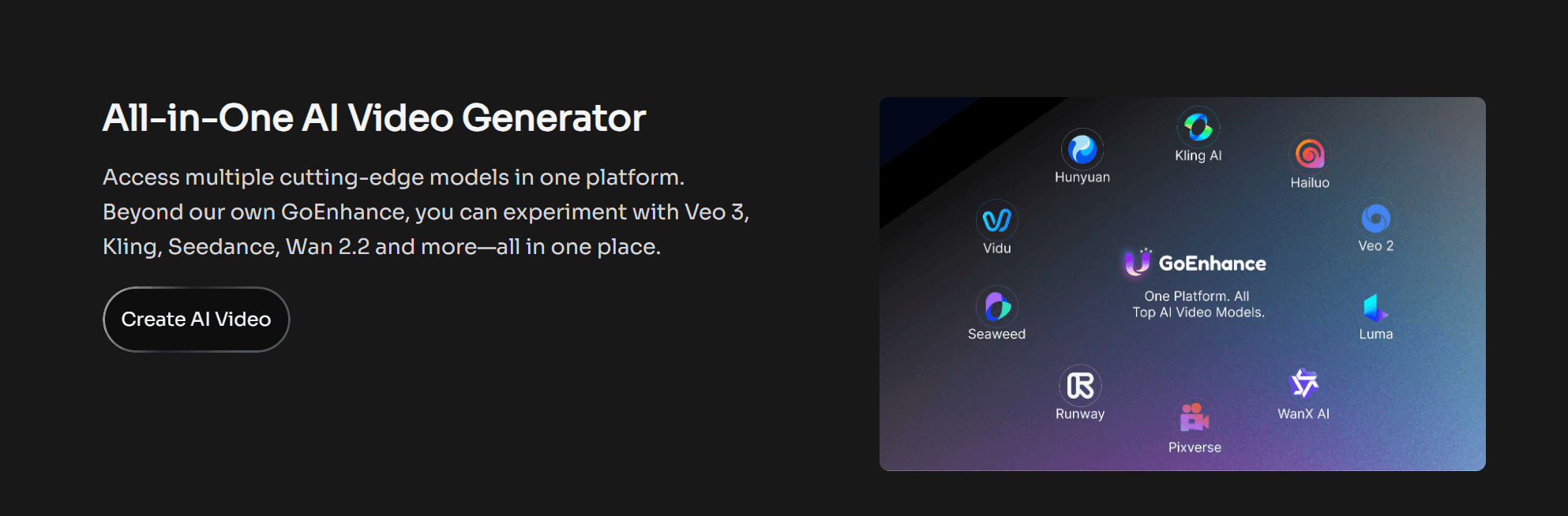 GoEnhance AI Free: Try GoEnhance AI Video Generator Now | Pollo AI
