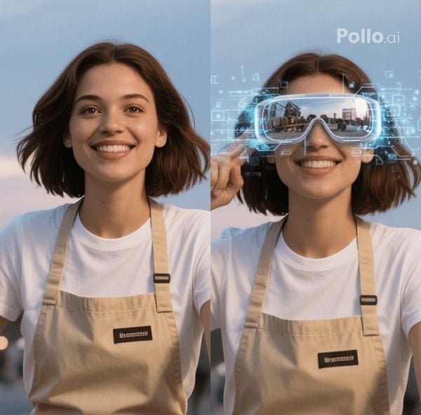 Smart Glasses: Put On Smart Glasses Instantly | Pollo AI